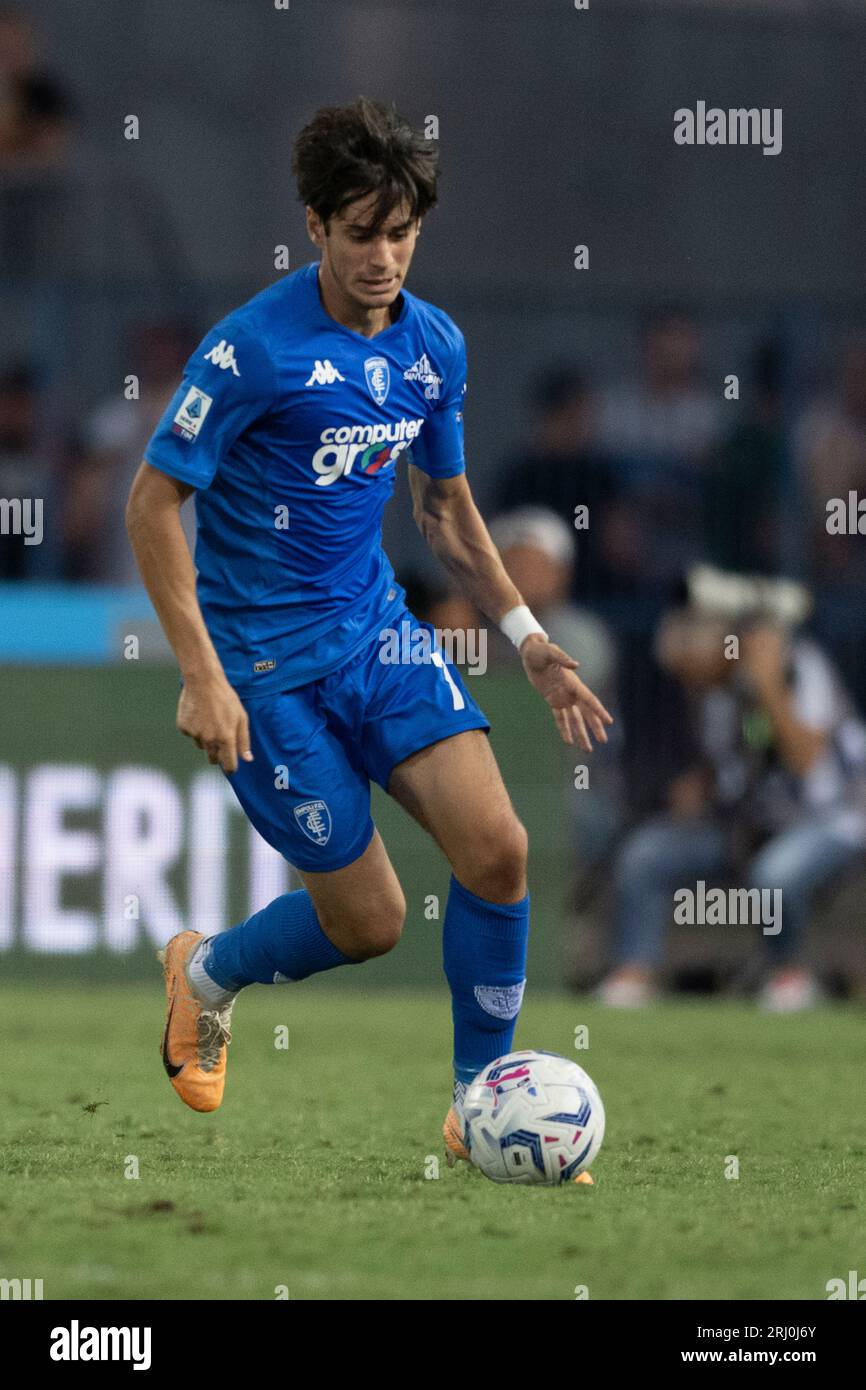 Stiven Shpendi (Empoli) during the Italian "Serie A" match between ...