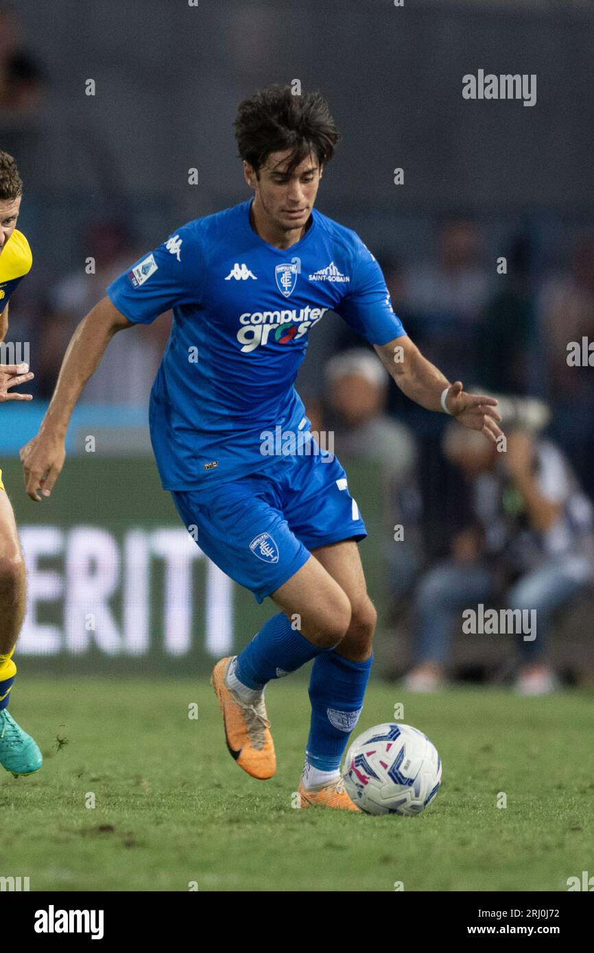 Stiven Shpendi (Empoli) during the Italian "Serie A" match between ...
