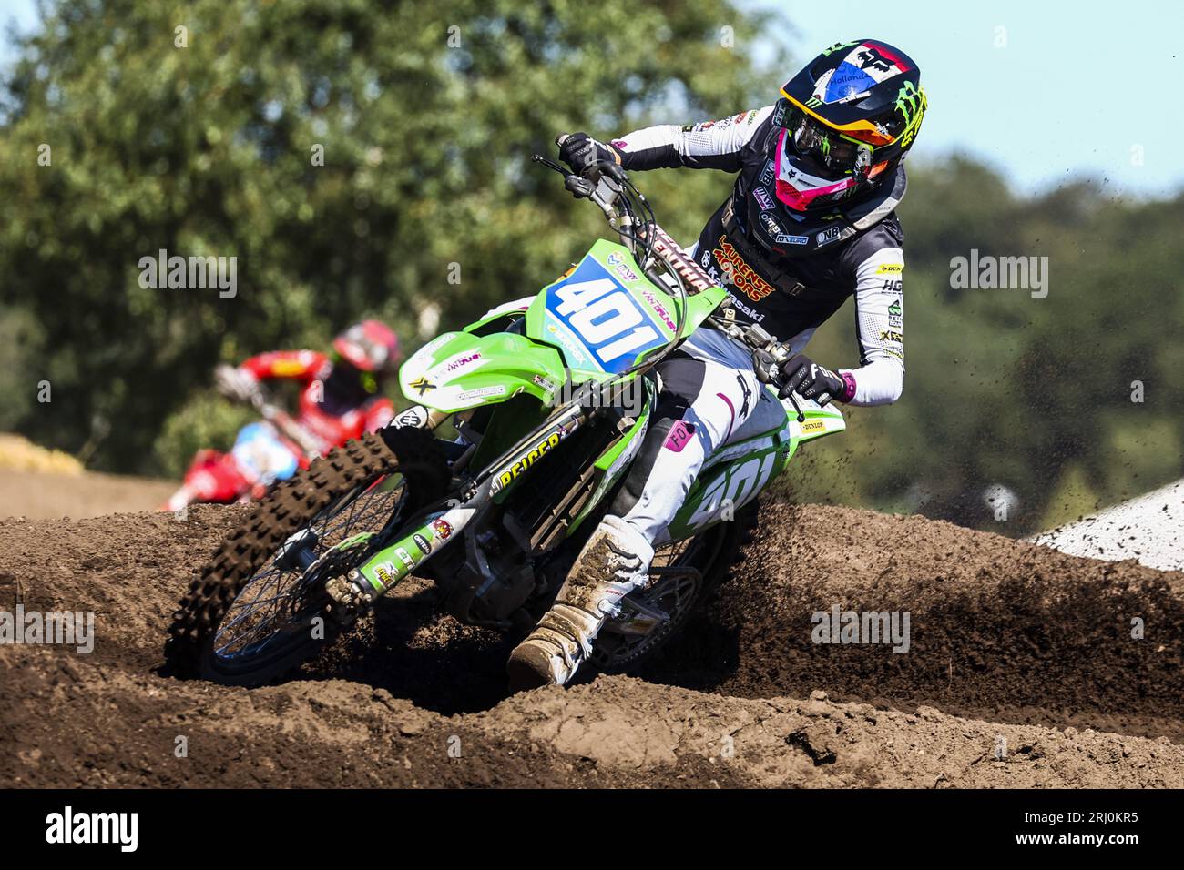 ARNHEM - Lotte van Drunen in action during the second race of the 16th ...