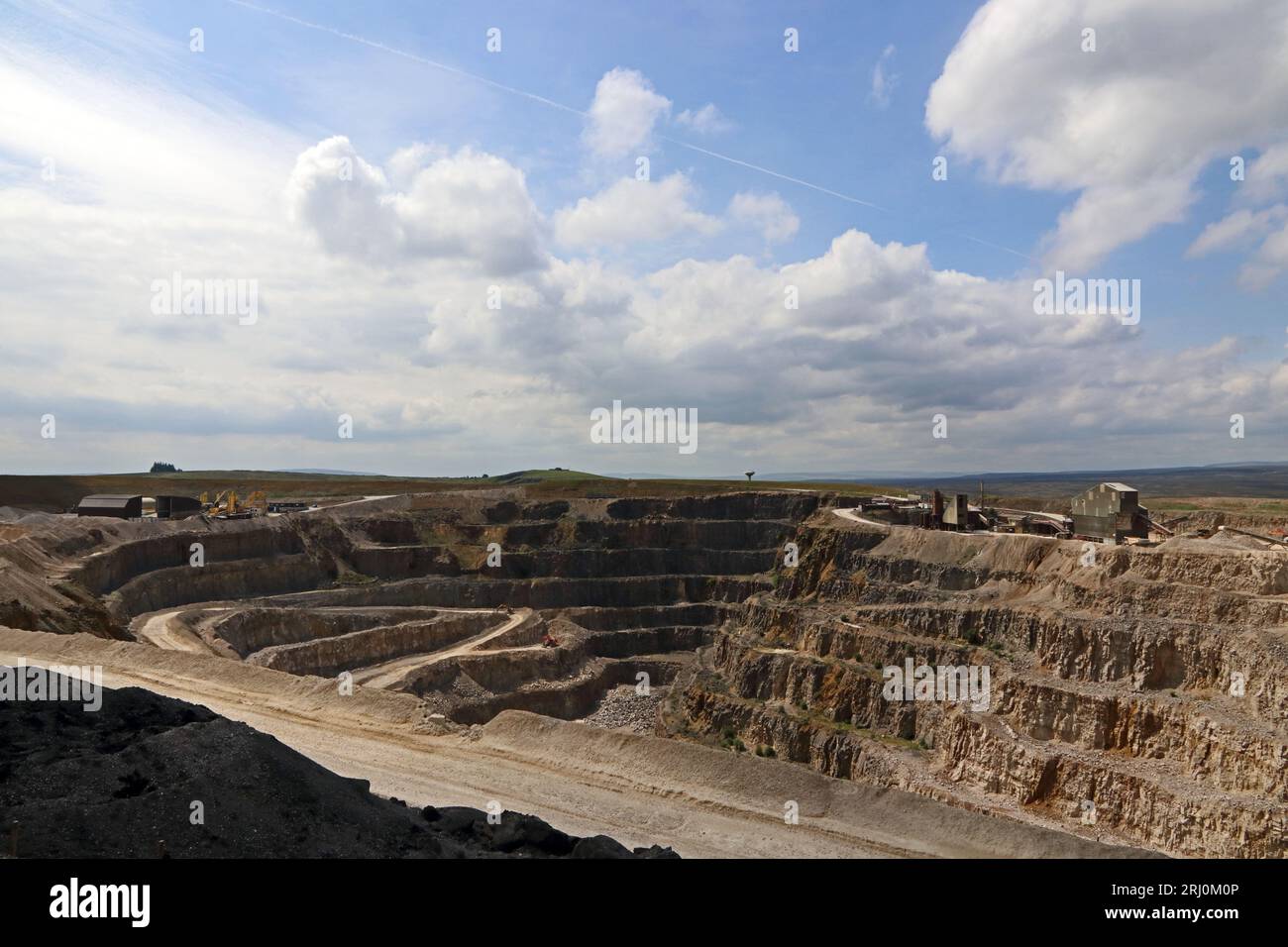 Coldstone quarry, Pateley Bridge Stock Photo - Alamy
