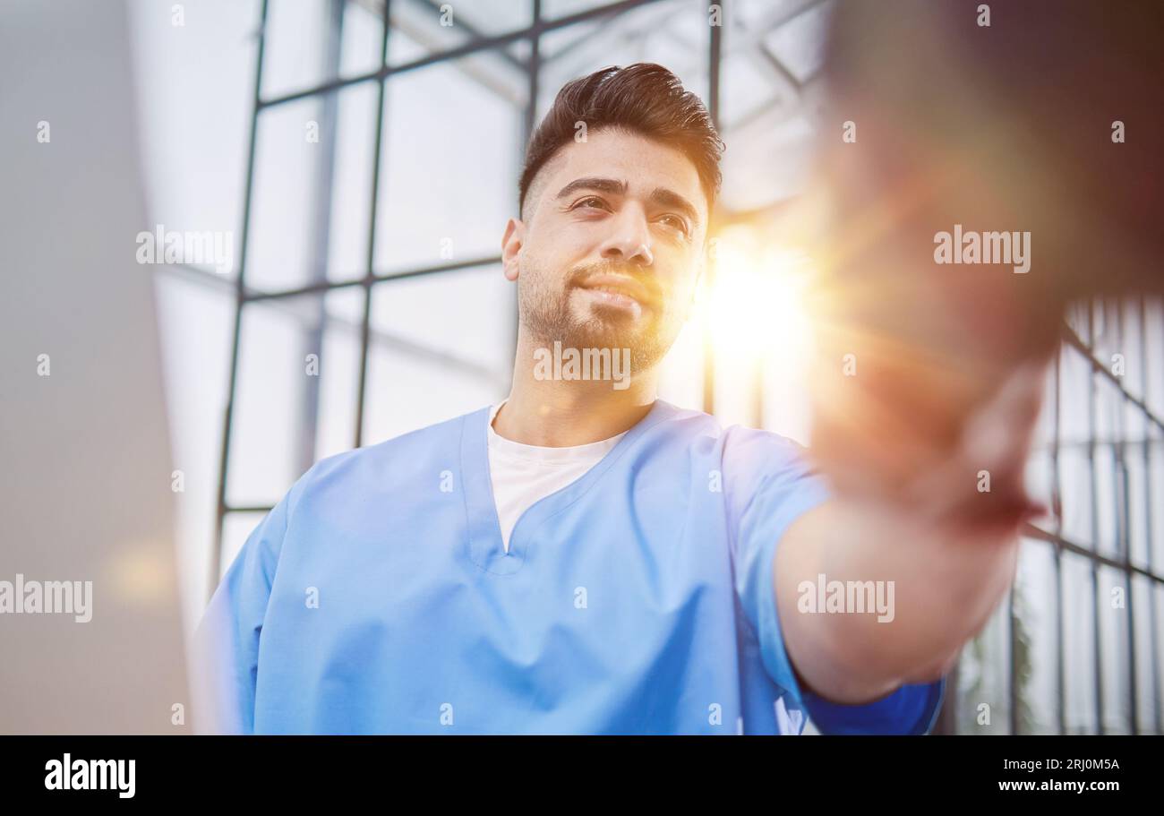 Skeleton bone examination medical care or cancer physical test in ...