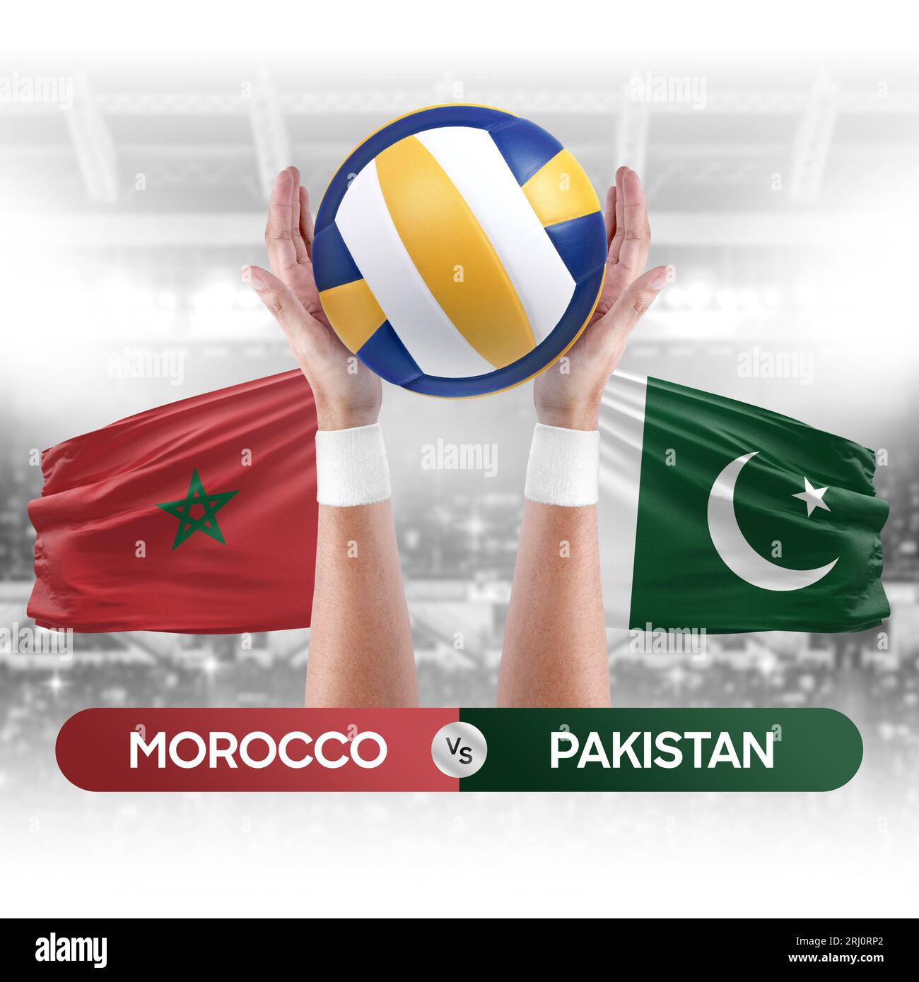Morocco pakistan flag hi-res stock photography and images - Alamy