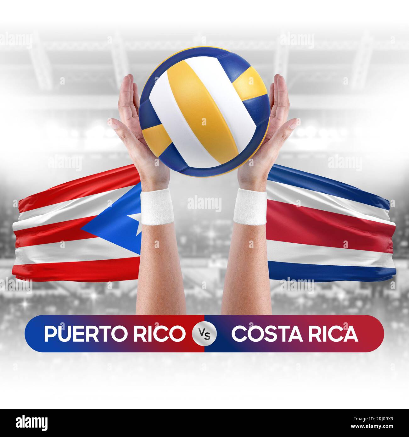 Puerto rico vs costa rica hi-res stock photography and images - Alamy