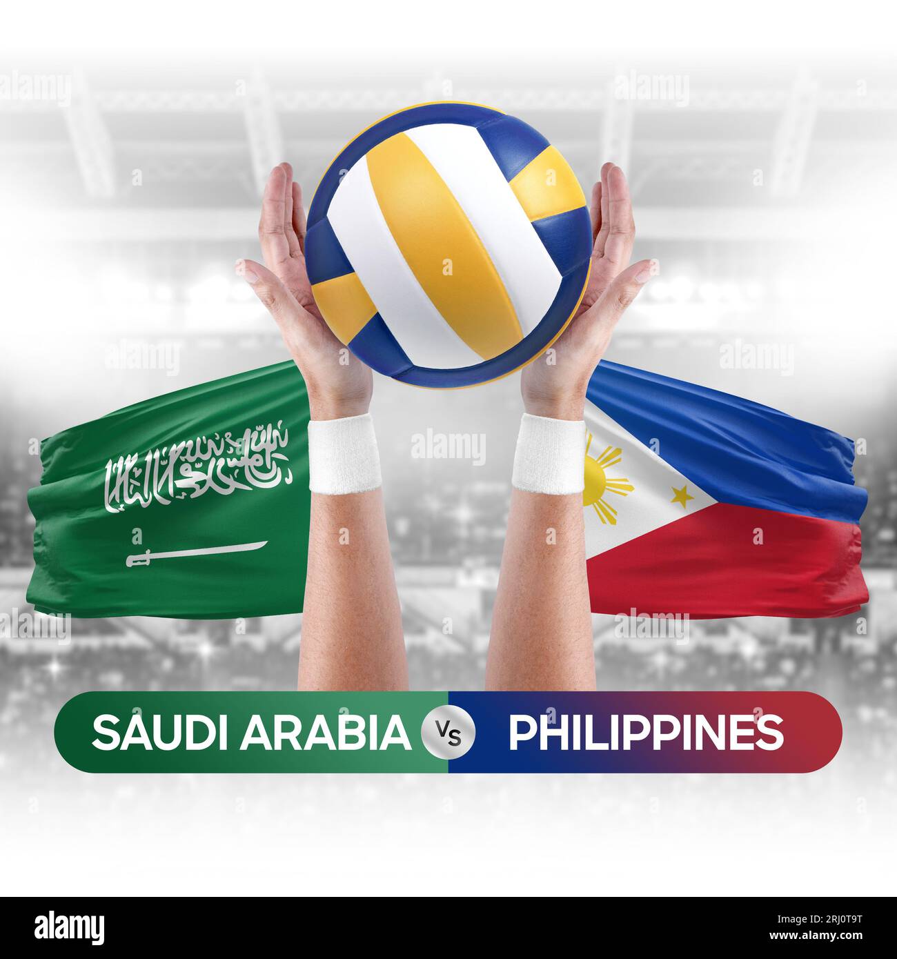 Saudi Arabia vs Philippines national teams volleyball volley ball match ...