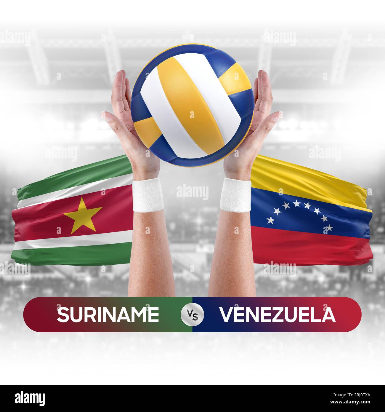 Venezuela vs suriname hi-res stock photography and images - Alamy