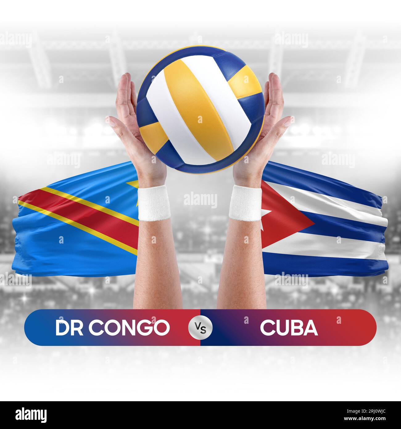 Cuba dr congo flag hi-res stock photography and images - Alamy