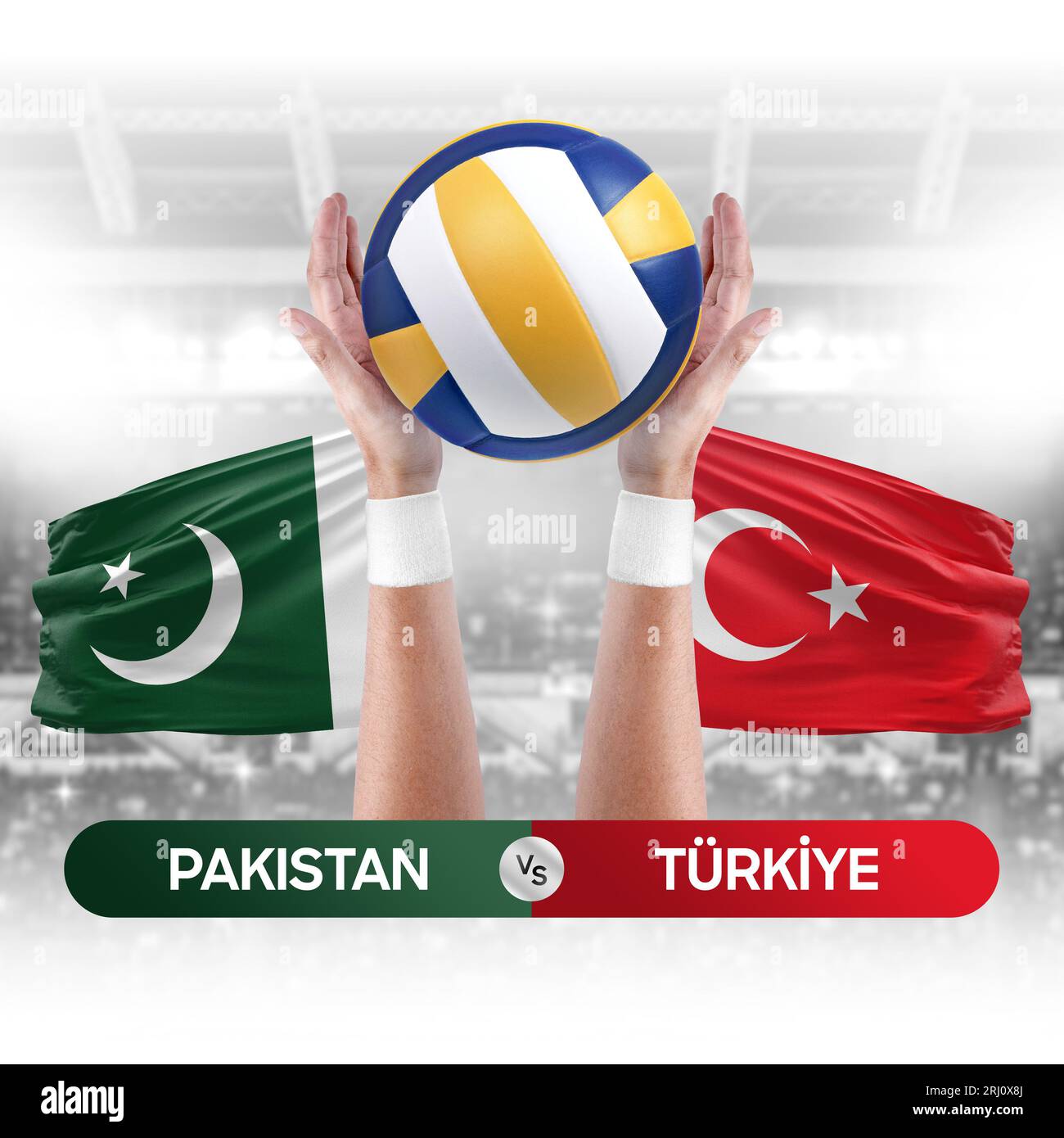 Pakistan vs Turkiye national teams volleyball volley ball match ...