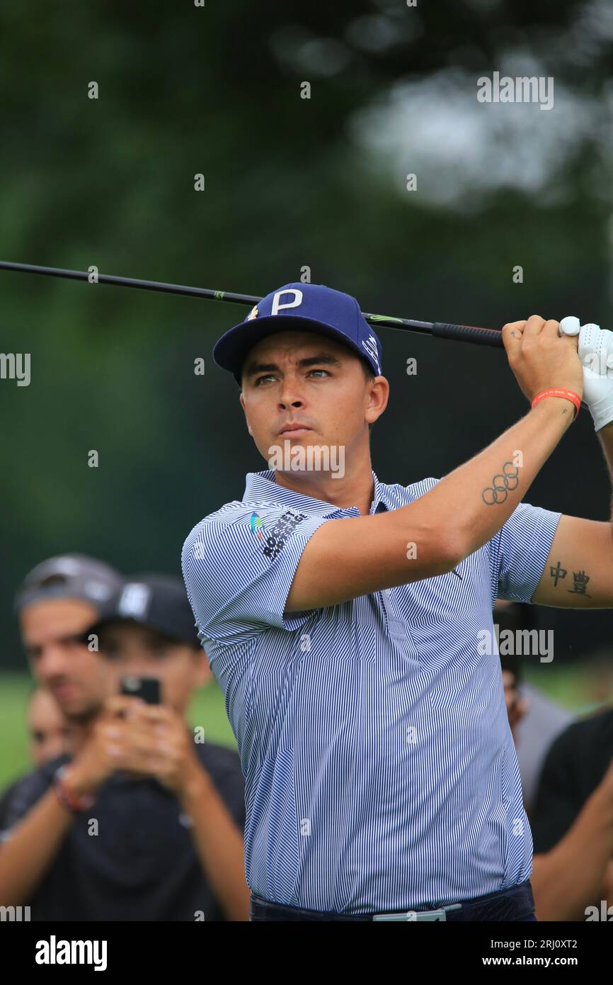 PGA Pro Golfer Rickie Fowler Stock Photo - Alamy