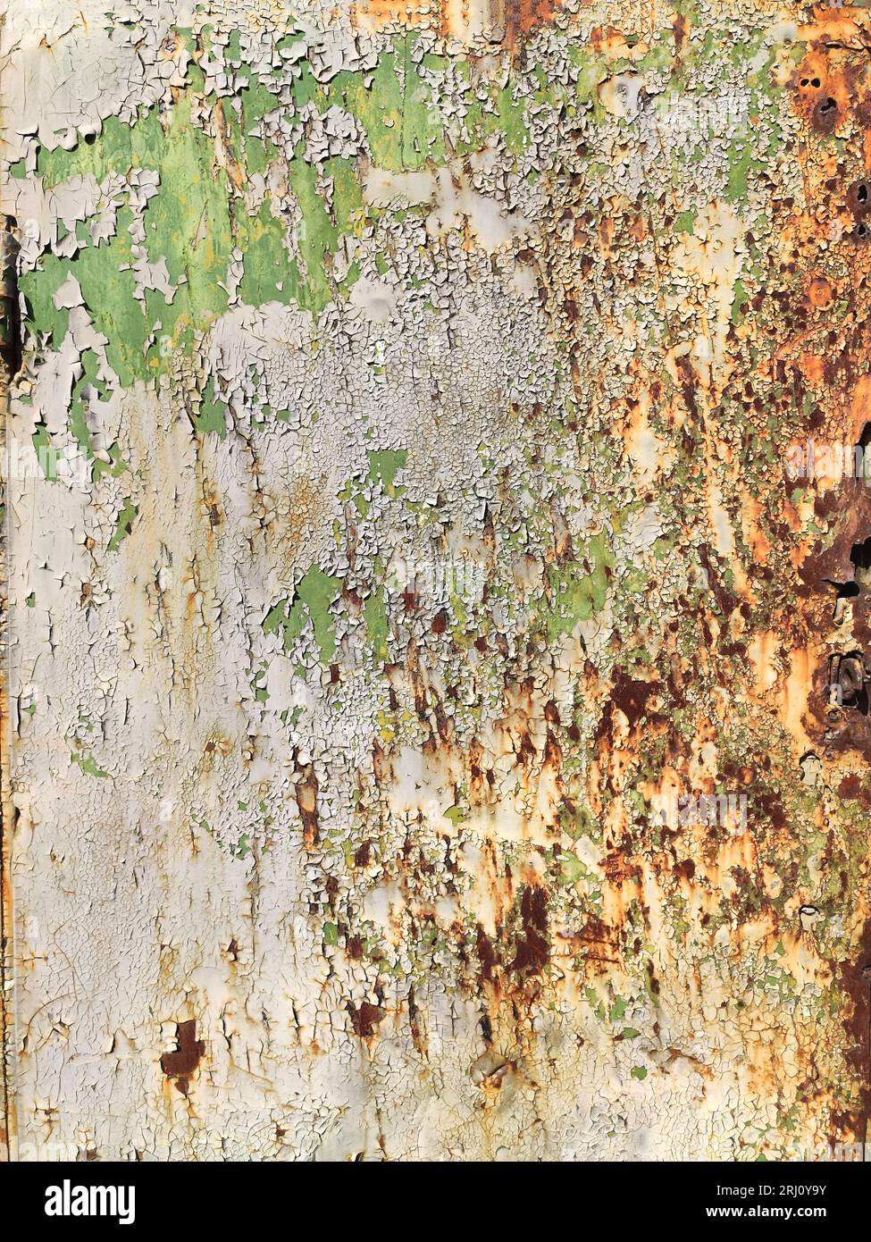 Corroded metal background. Rusted blue painted metal wall. Rusty metal ...