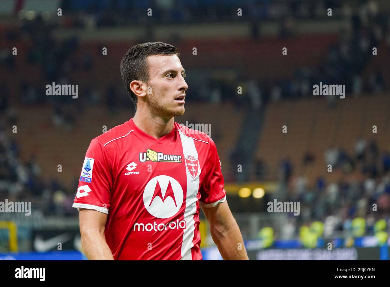 Milan, Italy. 19 Aug, 2023. Samuele Birindelli (#19 AC Monza), during ...