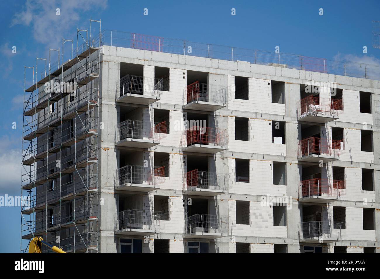 Multi storey residential building under construction Stock Photo - Alamy