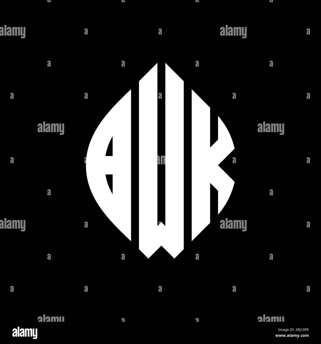 Bwk logo design hi-res stock photography and images - Alamy