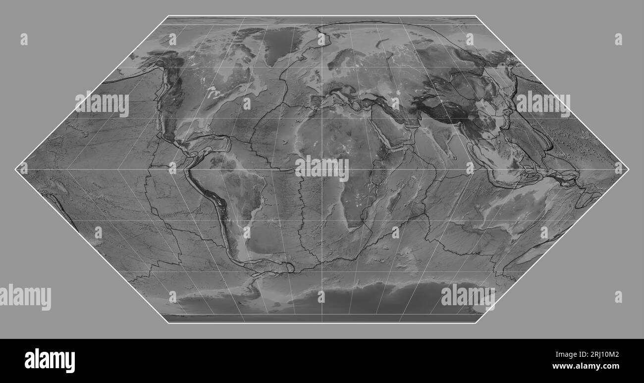 Plate boundaries Black and White Stock Photos & Images - Alamy