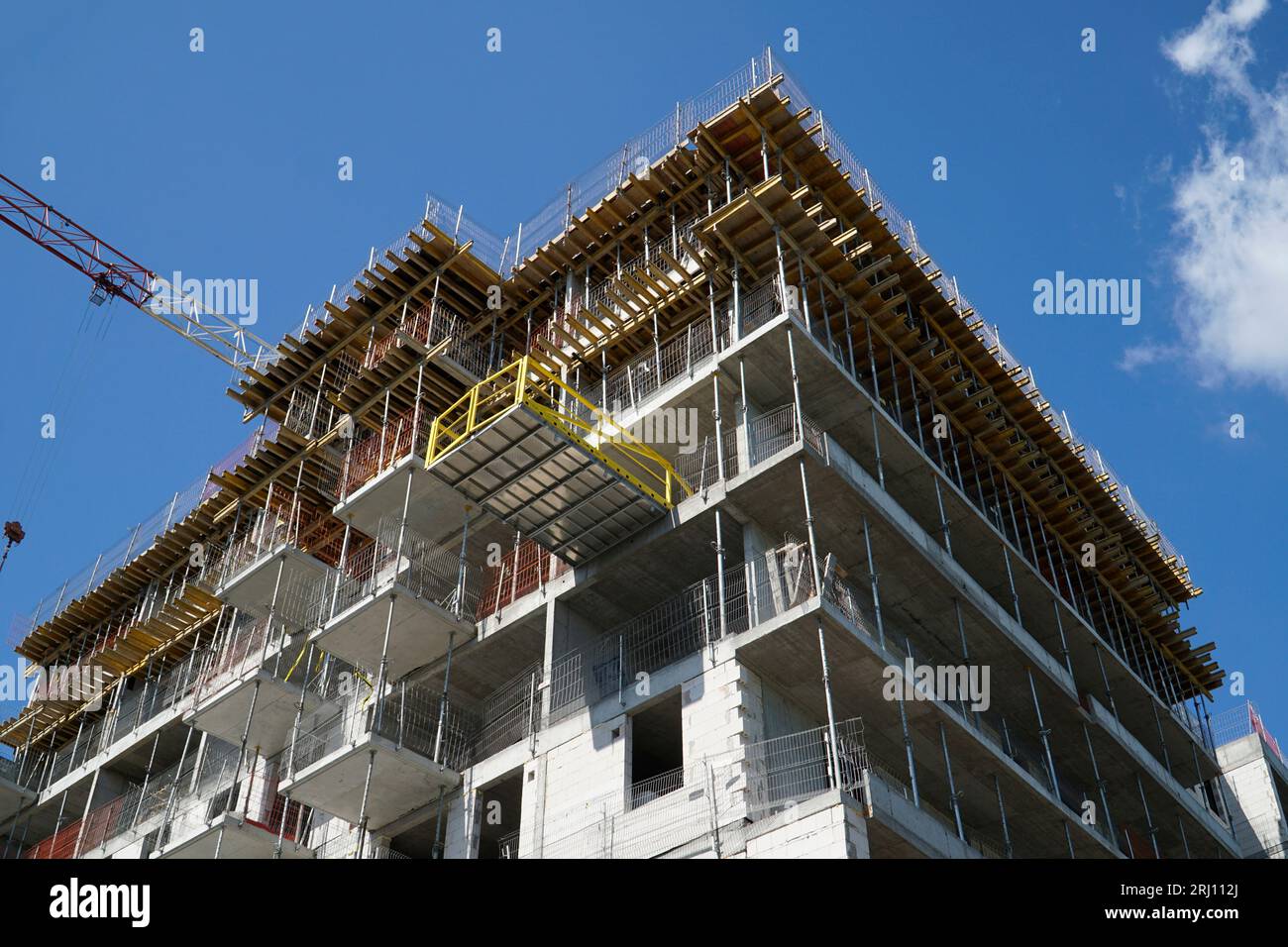 Multi storey residential building under construction Stock Photo - Alamy