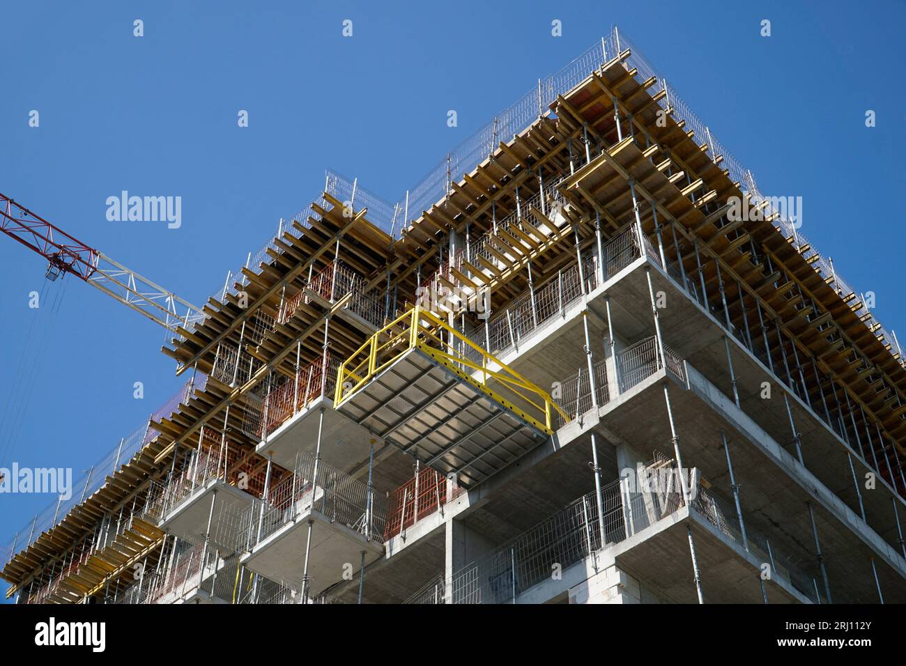 Multi storey residential building under construction Stock Photo - Alamy