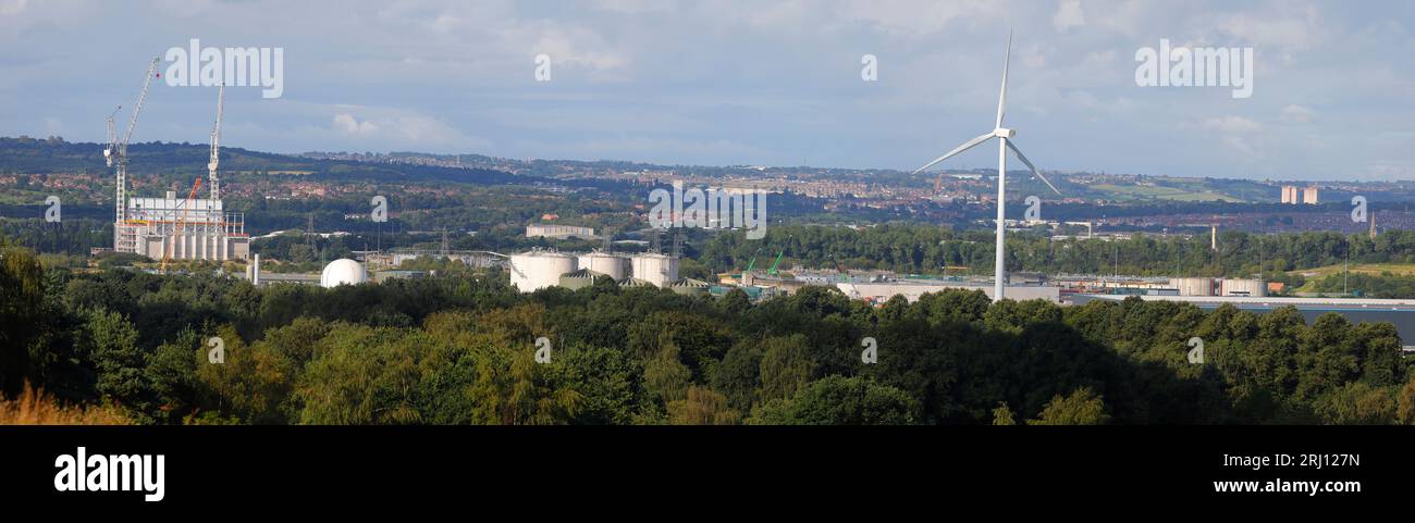 Enfinium waste to energy power plant under construction at Skelton ...