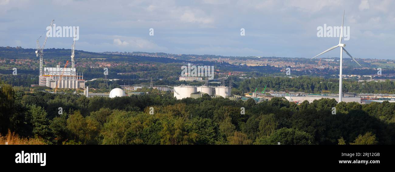 Enfinium waste to energy power plant under construction at Skelton ...