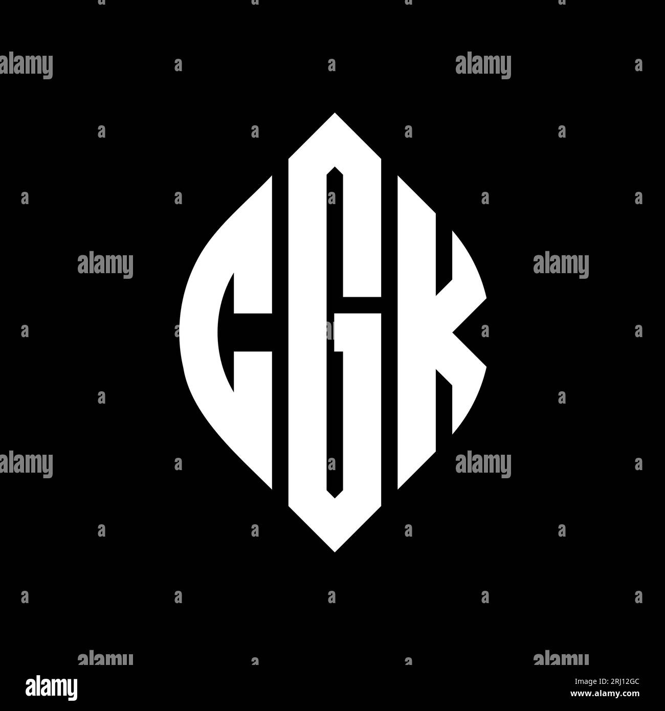 Cgk font Stock Vector Images - Alamy