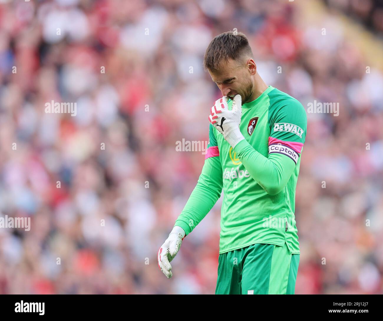 Liverpool bournemouth anfield hi-res stock photography and images - Alamy