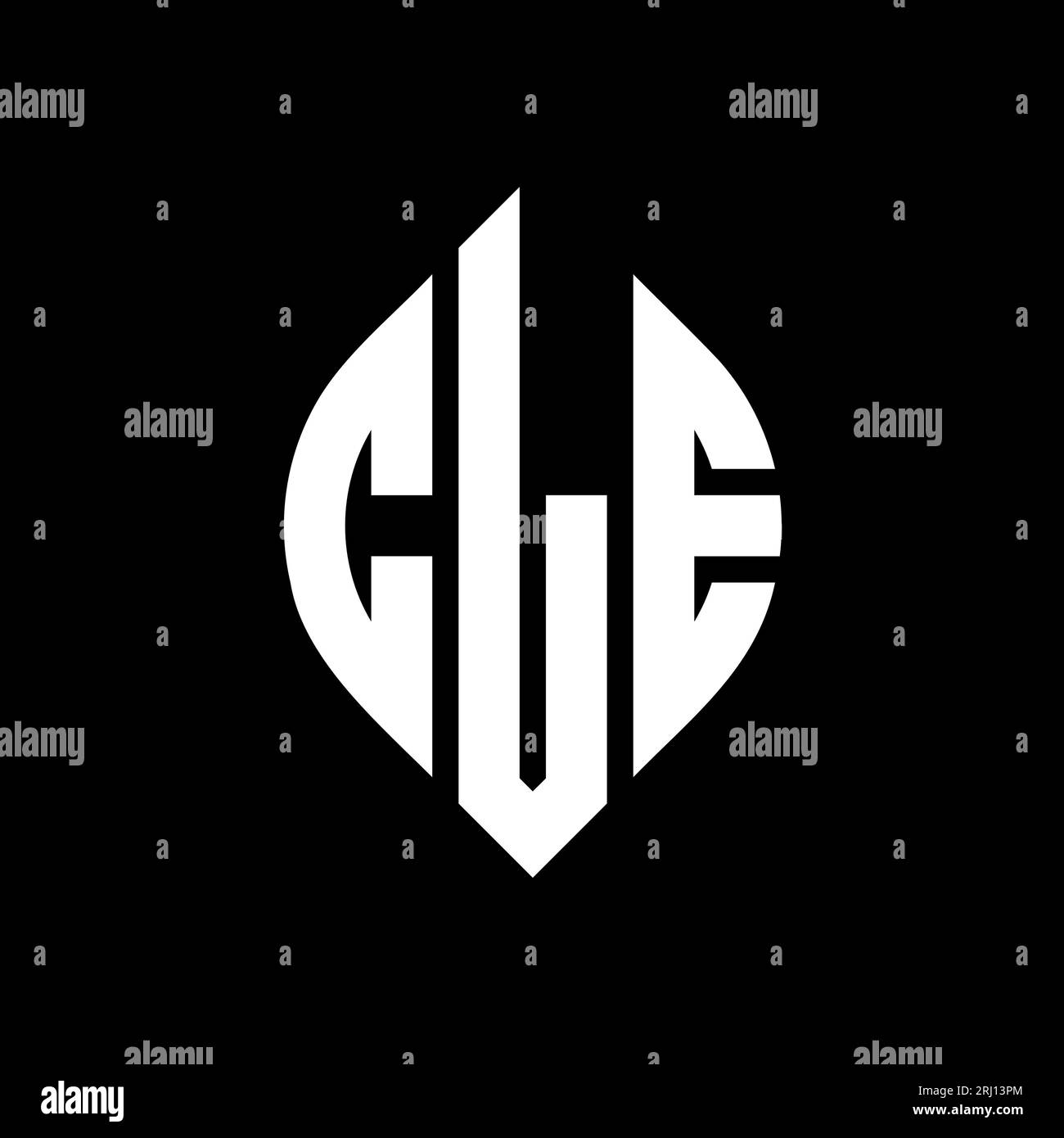 Cle circle logo hi-res stock photography and images - Alamy