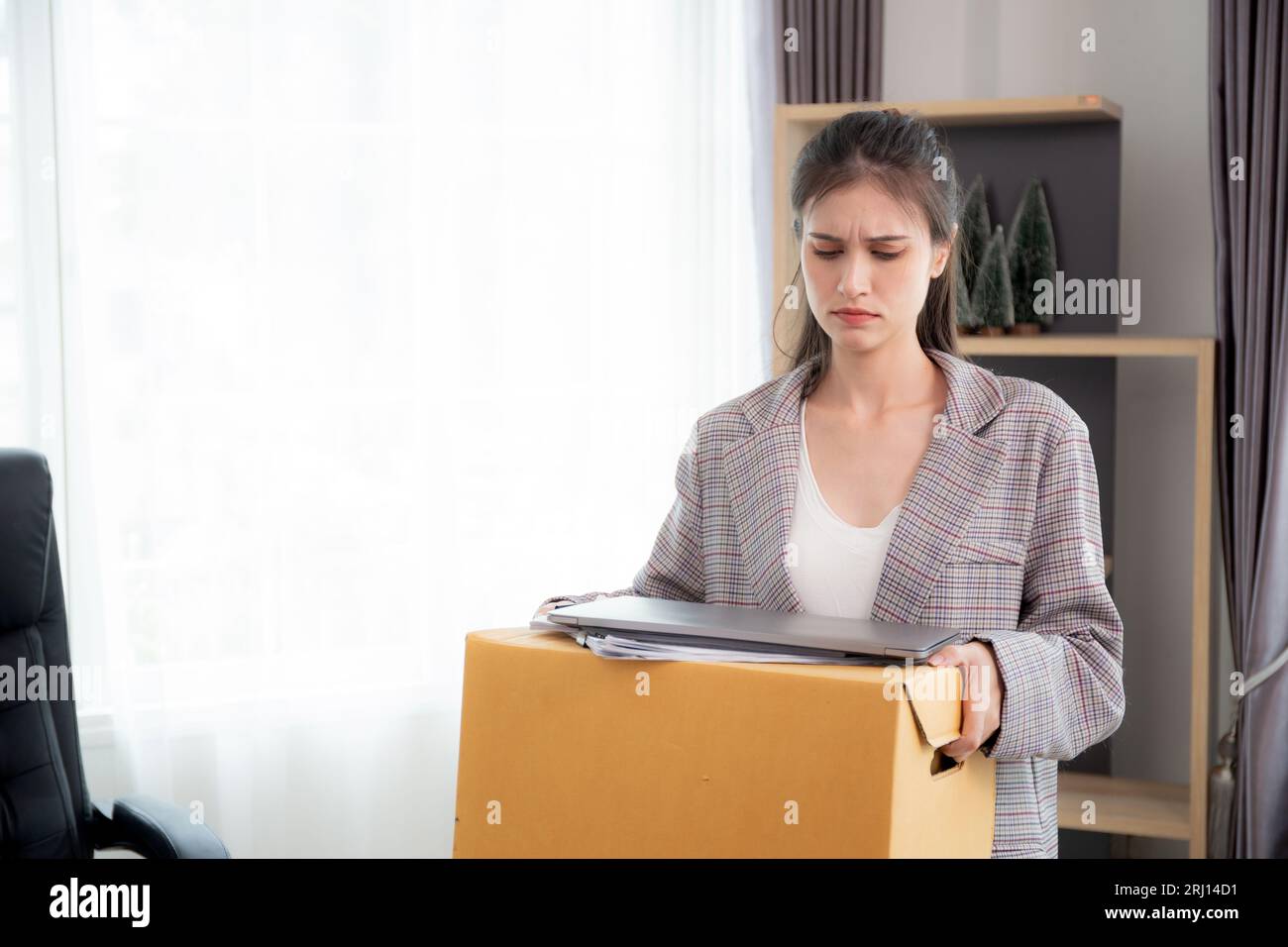 Upset person fired from job hi-res stock photography and images - Alamy