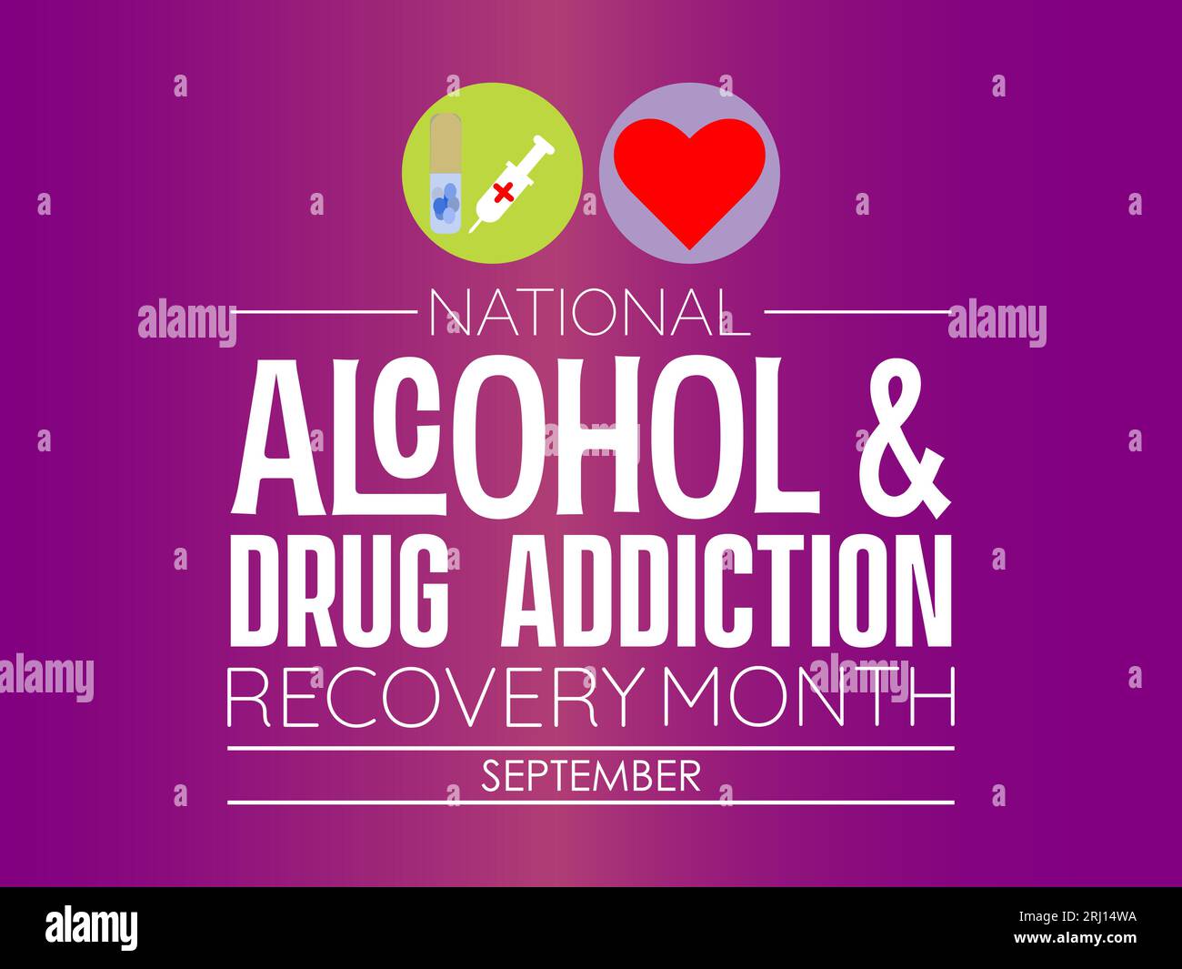 Addiction Recovery Stock Vector Images Alamy