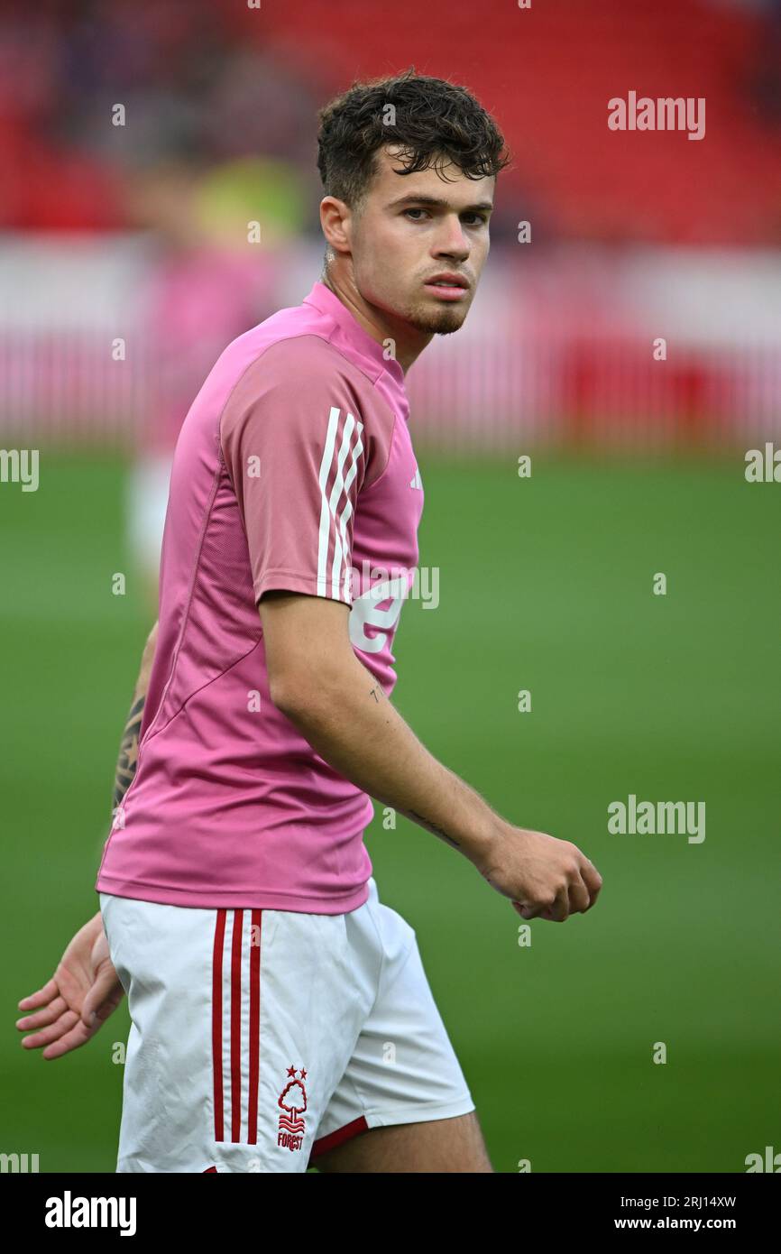 Neco Williams of Nottingham Forest during the Premier League match ...