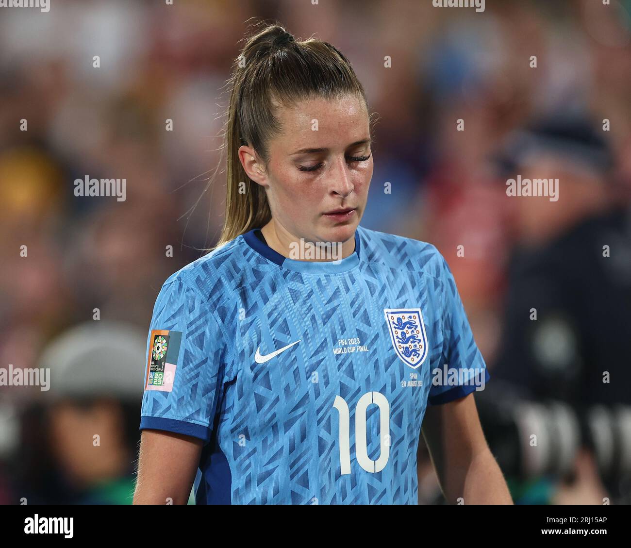 Ella Toone #10 of England during the FIFA Women's World Cup 2023 Final ...