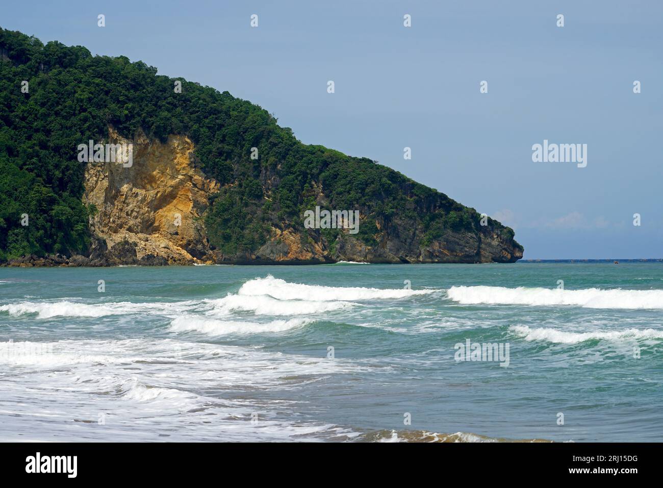 Pantai Taman Beach, Pacitan, East Java, Indonesia Stock Photo - Alamy