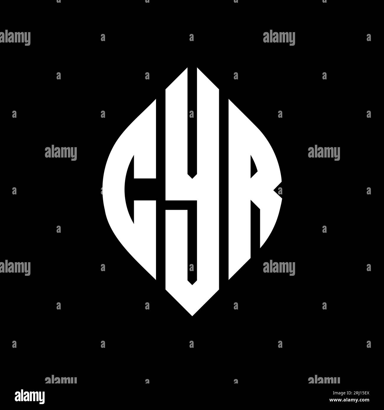 Cyr circle logo hi-res stock photography and images - Alamy