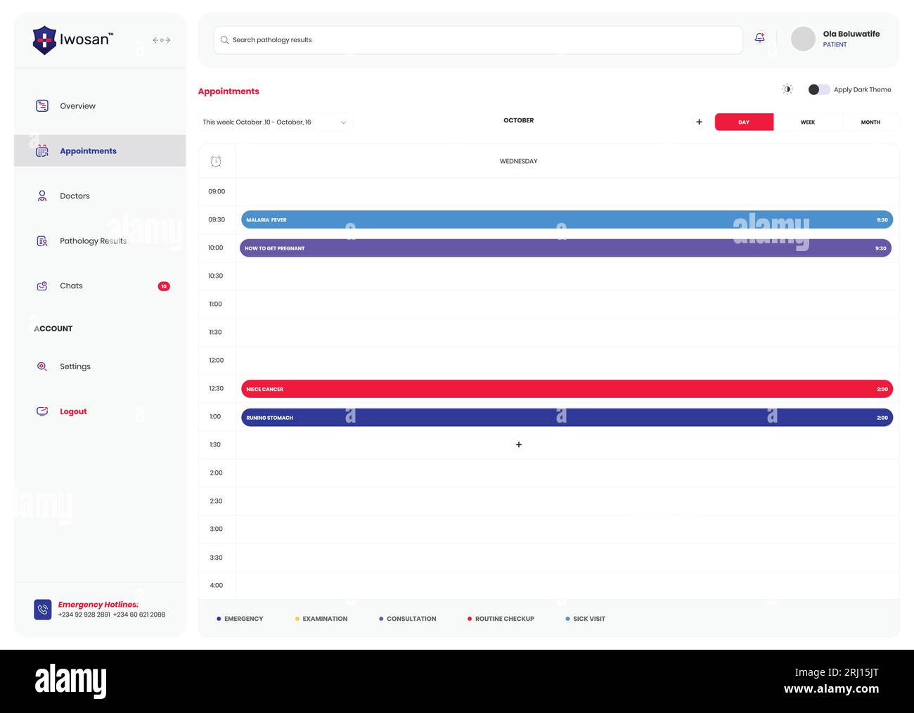 Medical dashboard Stock Vector Images - Alamy