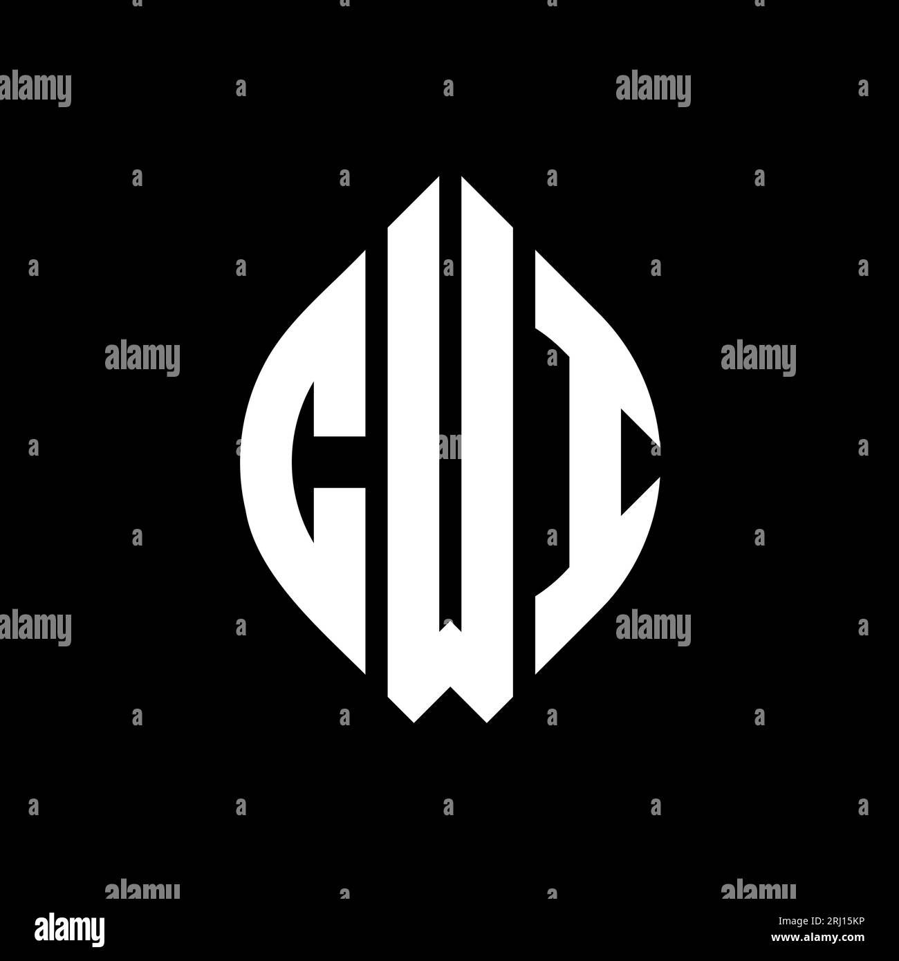 Cwi logo design Black and White Stock Photos & Images - Alamy