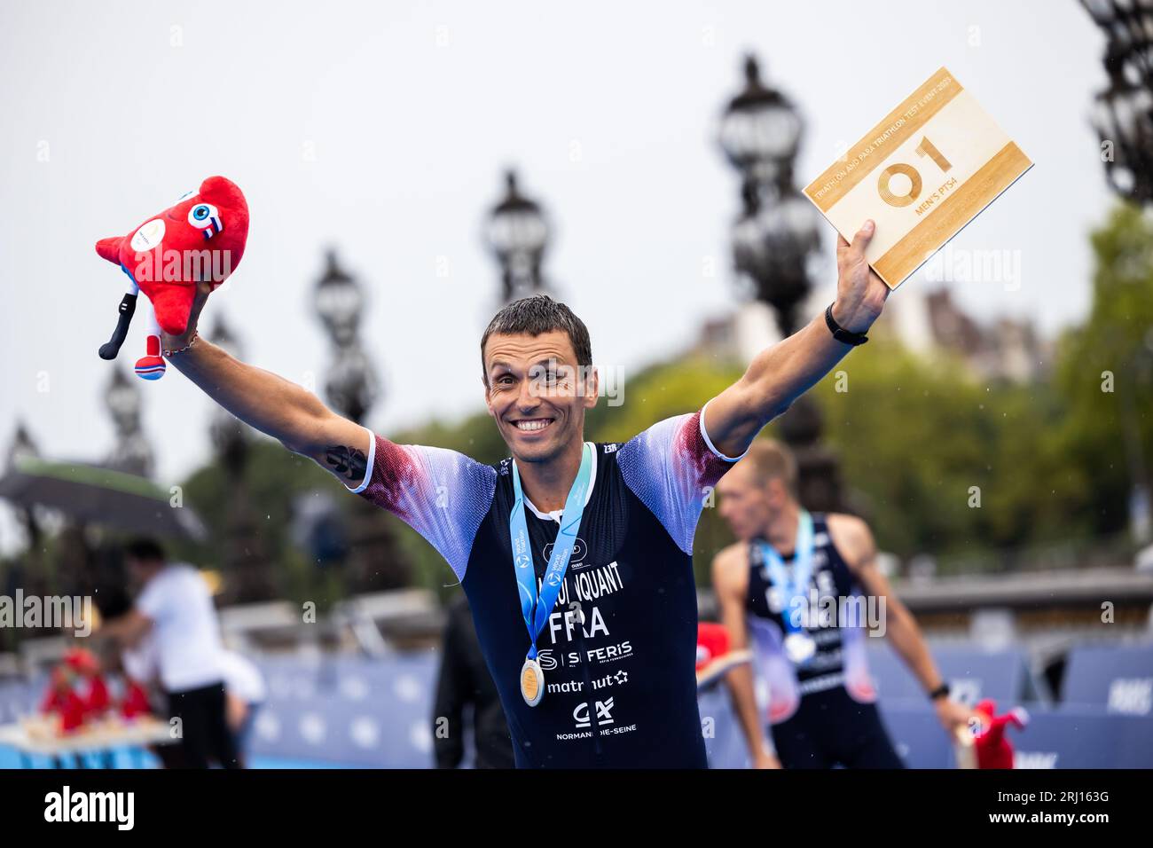 Hanquinquant Alexis (FRA) during the 2023 World Triathlon Olympic ...