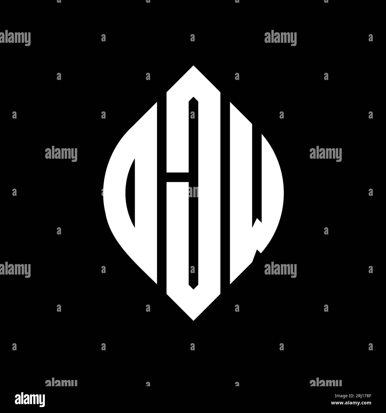 Djw ellipse Stock Vector Images - Alamy