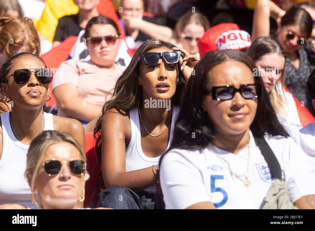 EDITORIAL USE ONLY Maya Jama at a screening in London of the Spain vs ...
