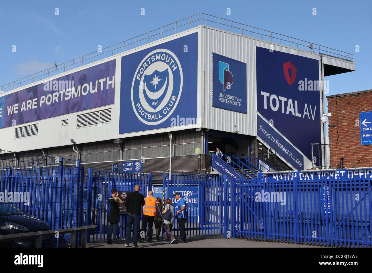 Fratton park stadium hi-res stock photography and images - Alamy