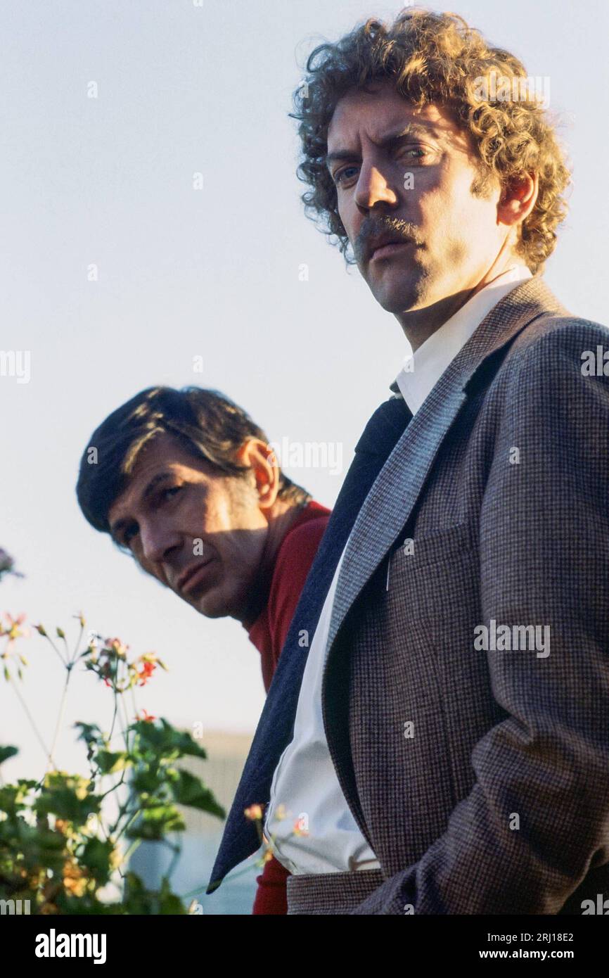 LEONARD NIMOY and DONALD SUTHERLAND in INVASION OF THE BODY SNATCHERS ...