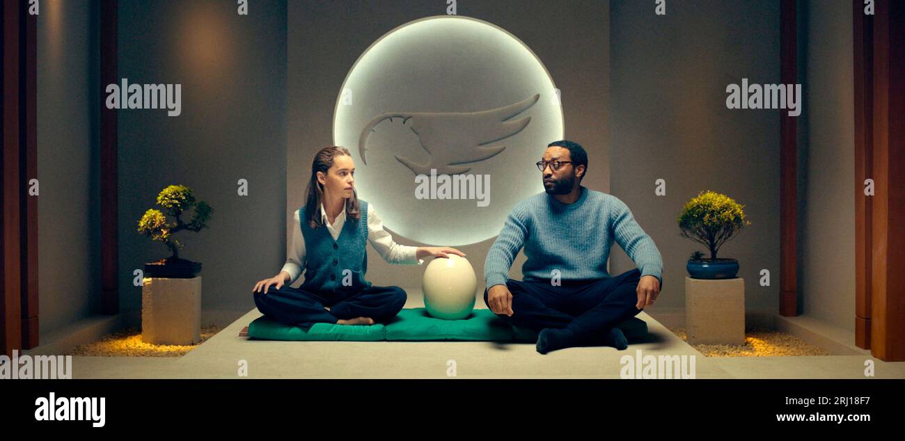 CHIWETEL EJIOFOR and EMILIA CLARKE in THE POD GENERATION (2023 ... CHIWETEL EJIOFOR and EMILIA CLARKE in THE POD GENERATION (2023 ...