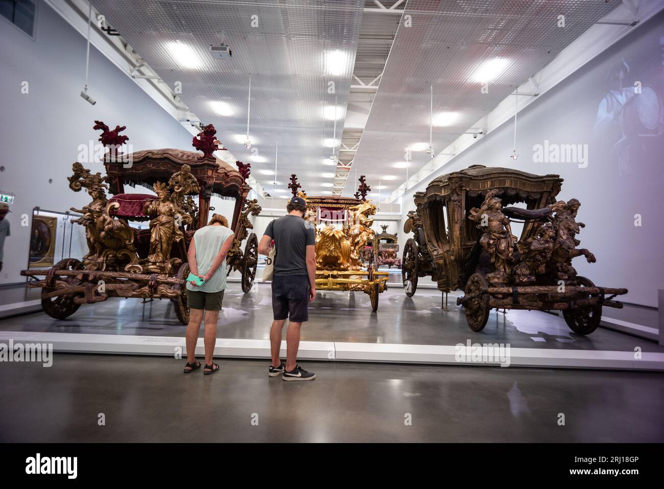 LISBON. PORTUGAL; 08/20/2023. The Carriage Museum or Museu Nacional dos ...