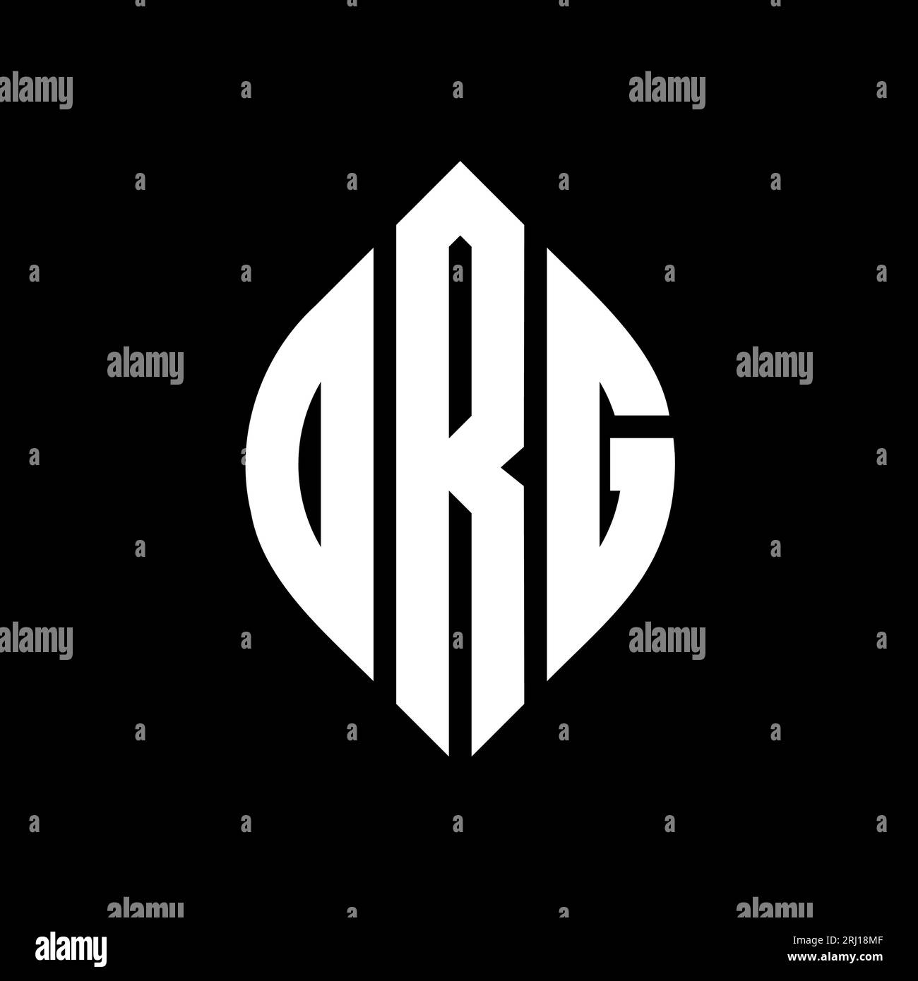 DRG circle letter logo design with circle and ellipse shape. DRG ellipse letters with ...