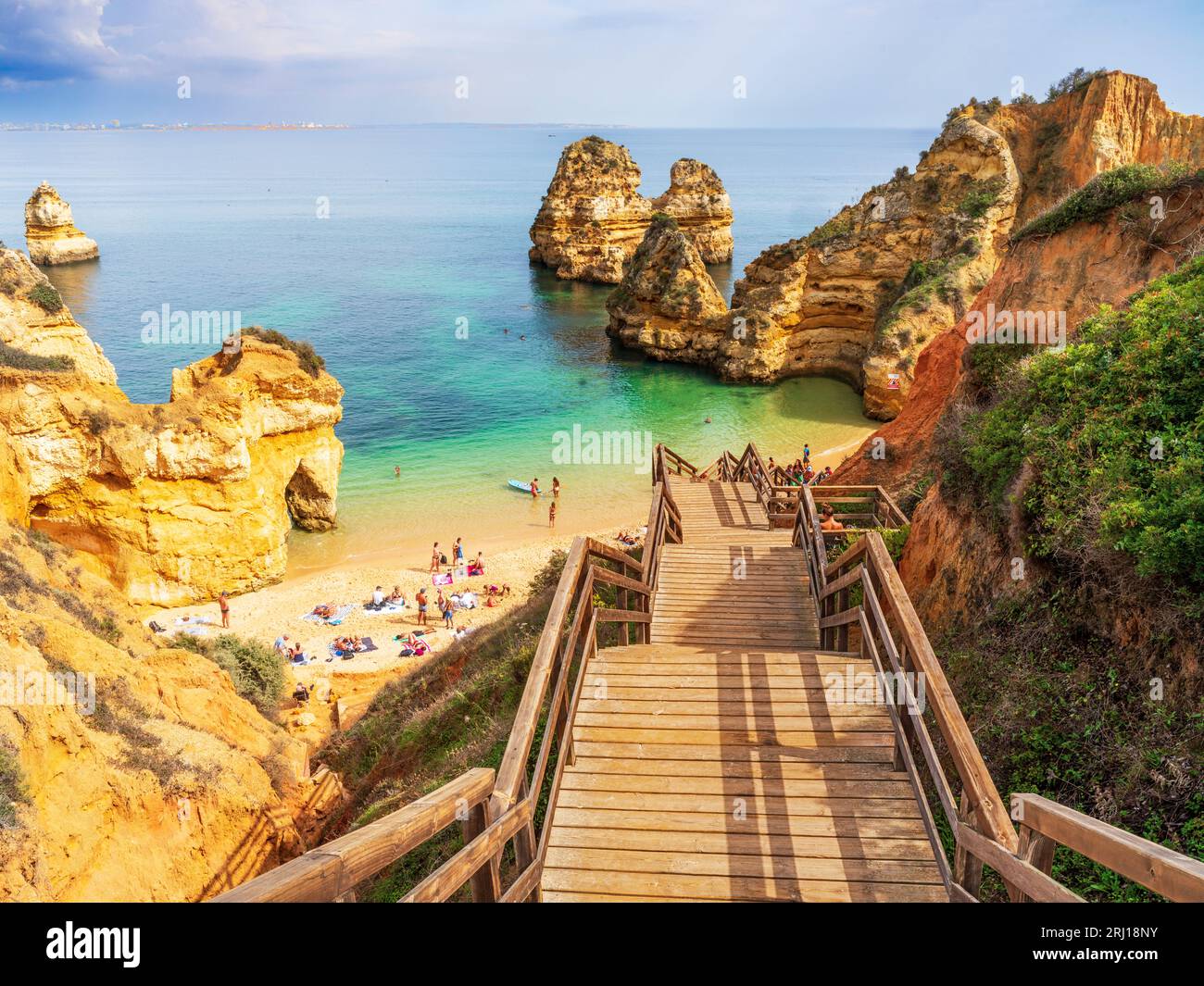 Camilo Beach Boardwalk and Staircase to the Beach Camilo Beach,Praia do ...