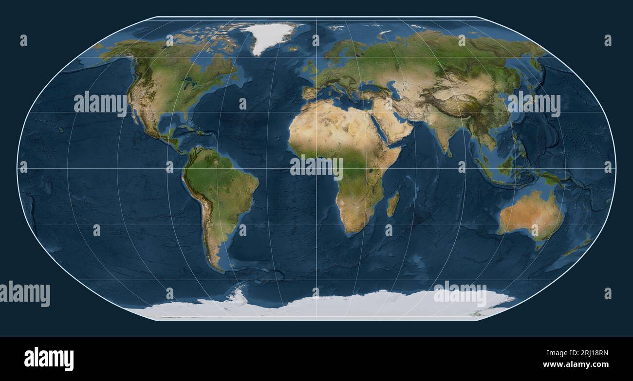 Robinson Projection The Robinson Projection – Robinson Map Library