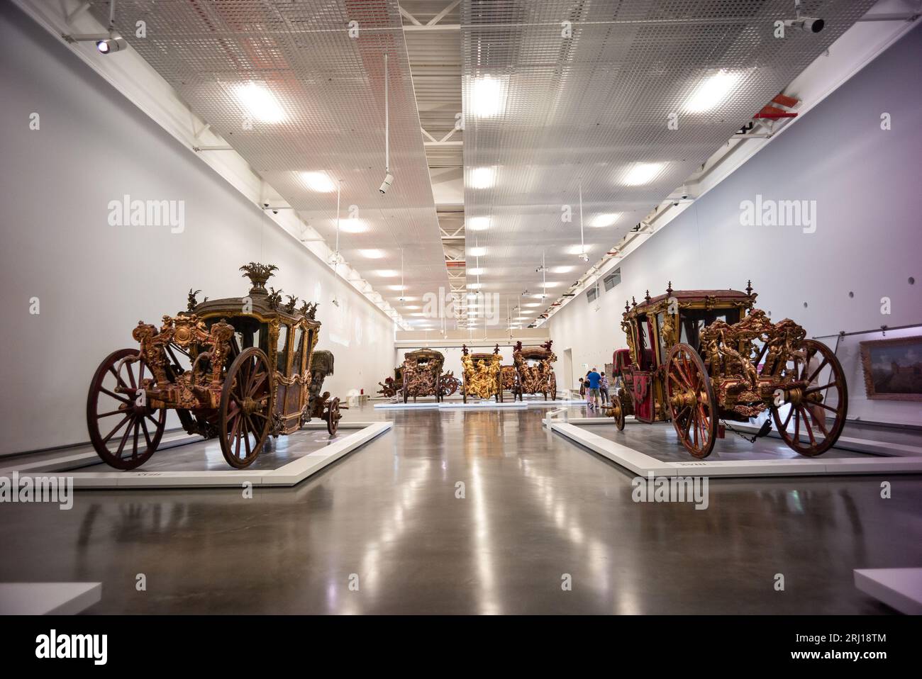LISBON. PORTUGAL; 08/20/2023. The Carriage Museum or Museu Nacional dos ...