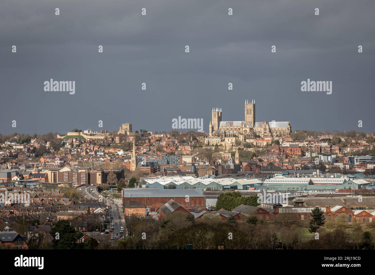 Lincoln Cathedral, Lincoln, Lincolnshire, England, UK Stock Photo - Alamy