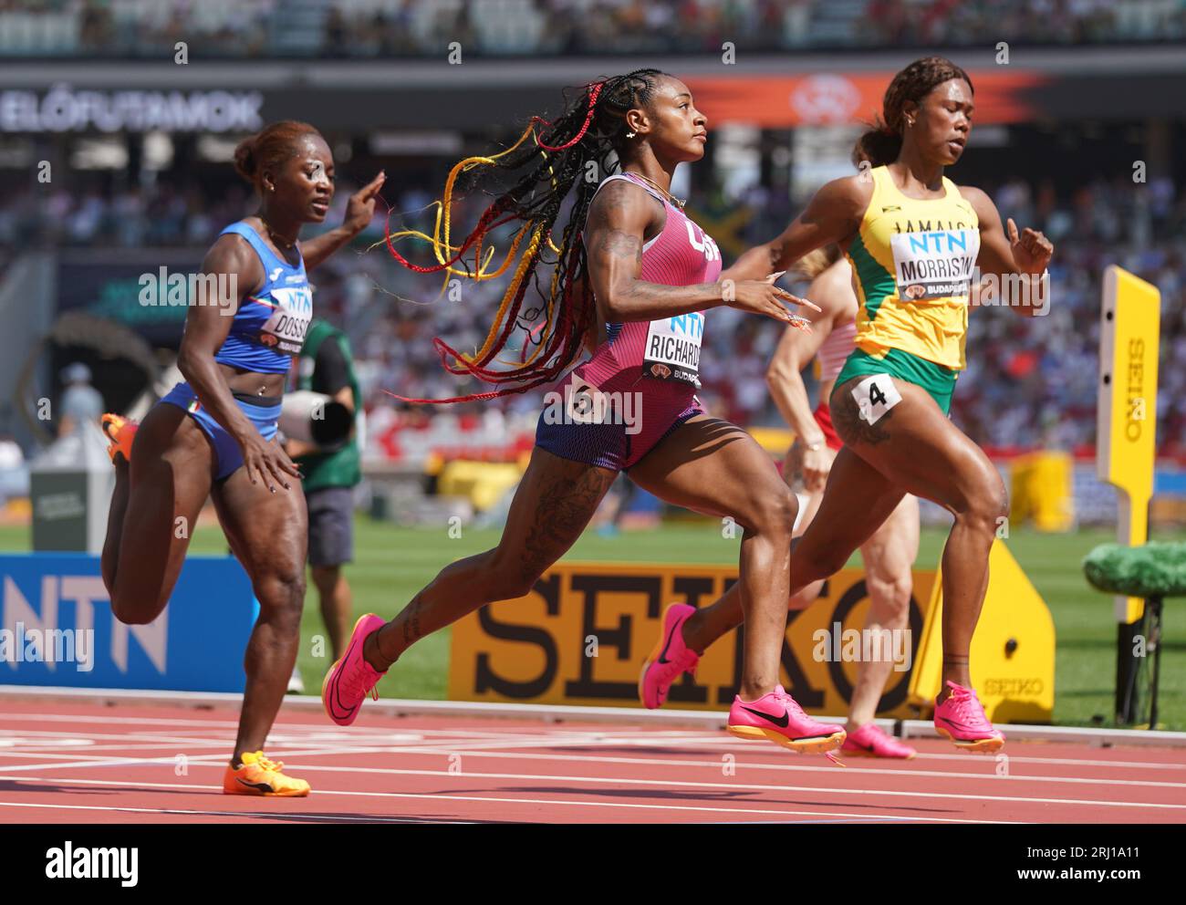 Budapest, Hungary. 20th Aug, 2023. Athletics: World Championships, 100 ...