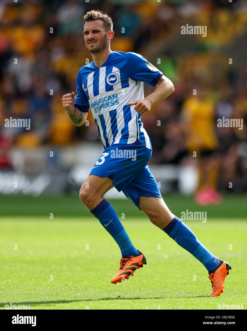 Brighton and Hove Albion's Pascal Gross during the Premier League match ...