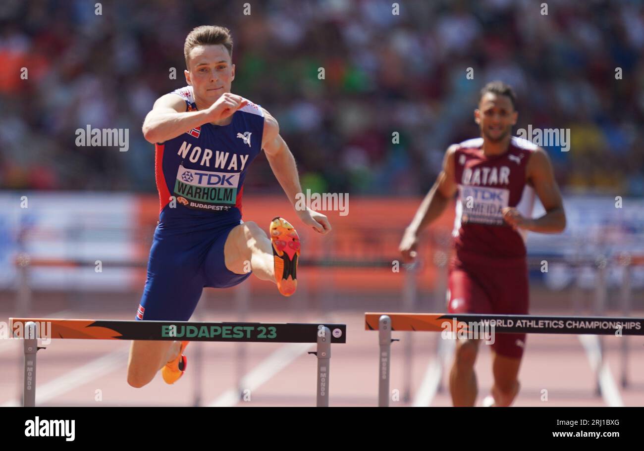 Budapest, Hungary. 20th Aug, 2023. Athletics: World Championships, 400 ...