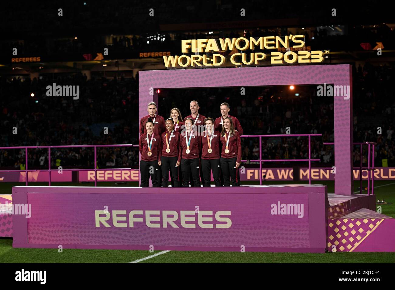 Fifa world cup referees pose hi-res stock photography and images - Alamy