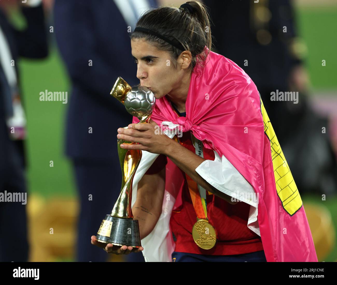 Spain's Alba Redondo celebrates after the FIFA Women's World Cup final ...