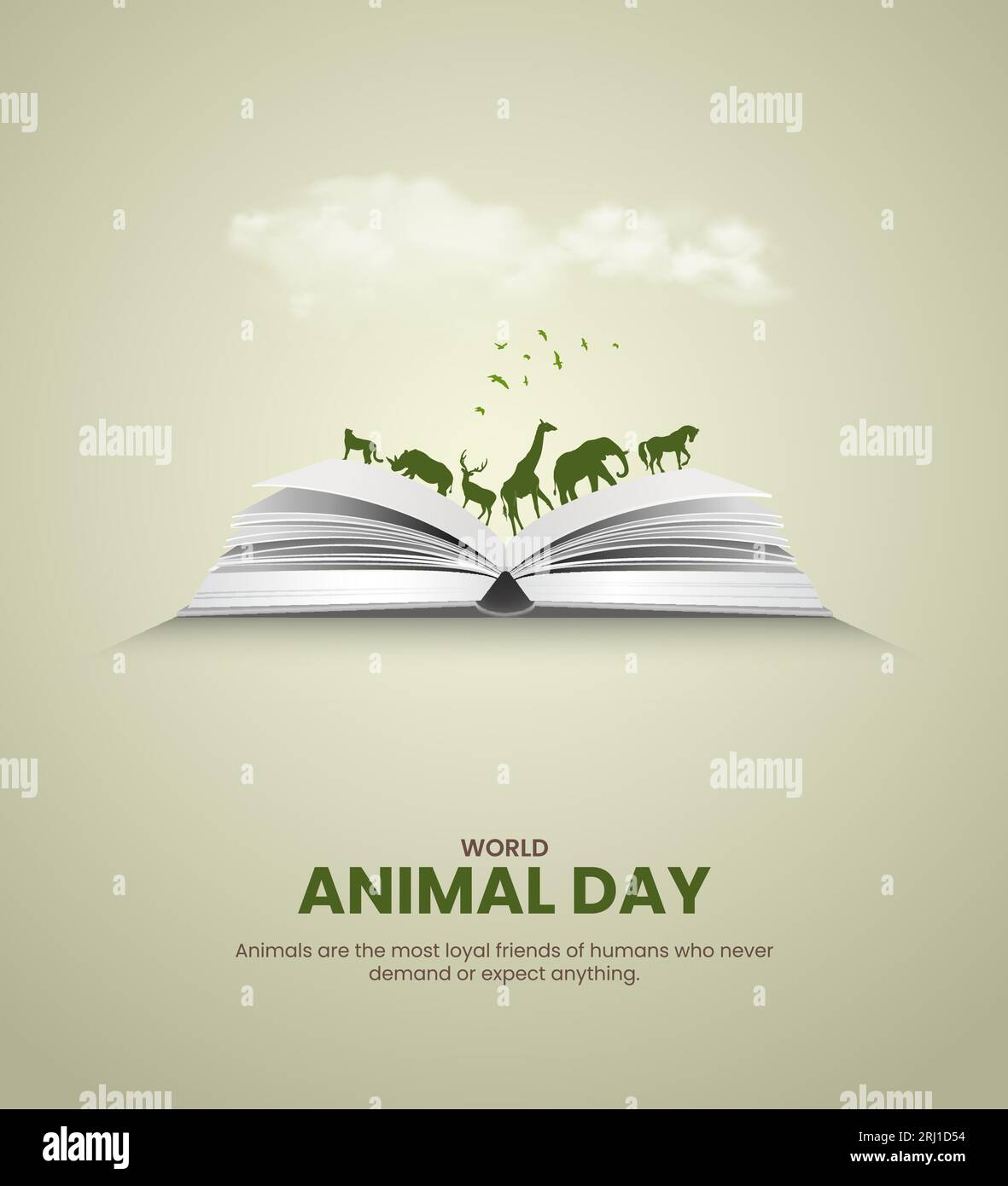 Concept world giraffe protection Stock Vector Images - Alamy